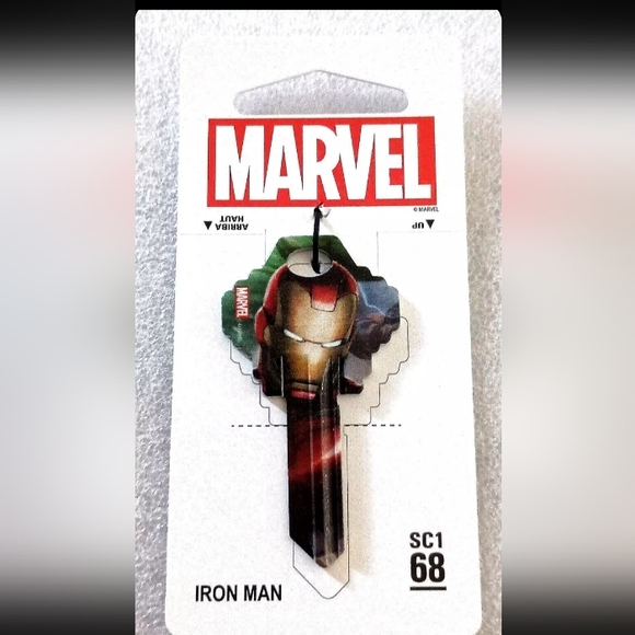 Marvel | Other | Marvel Avengers Iron Man Door Lock Sc 68 Key Blank New ...